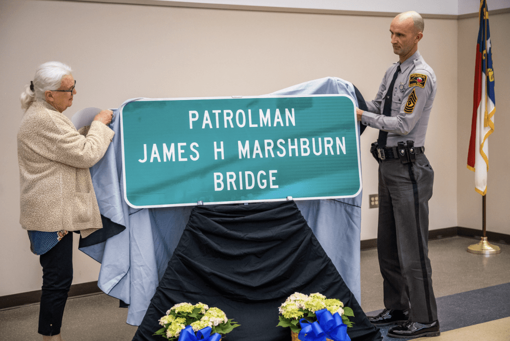 Robeson County bridge honors Highway Patrol trooper killed in 1964 ...